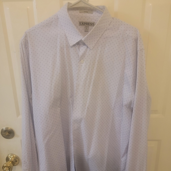 Express | Shirts | Mens Express Fitted Dress Shirt | Poshmark